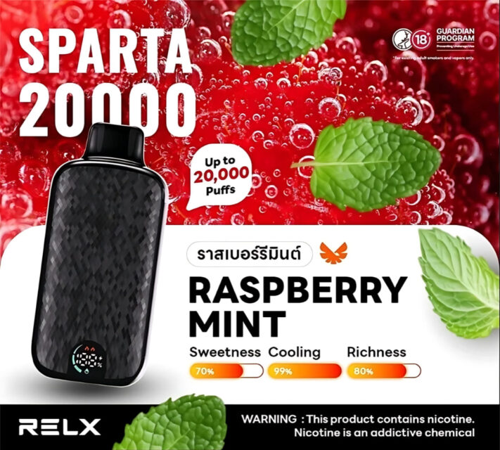 Relx Sparta 20000 Puffs - vapepod68.com