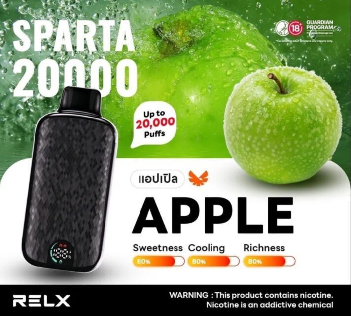 Relx Sparta 20000 Puffs - vapepod68.com