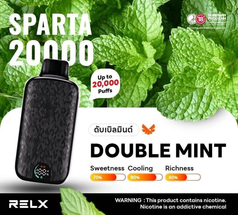 Relx Sparta 20000 Puffs - vapepod68.com
