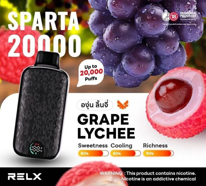 Relx Sparta 20000 Puffs - vapepod68.com