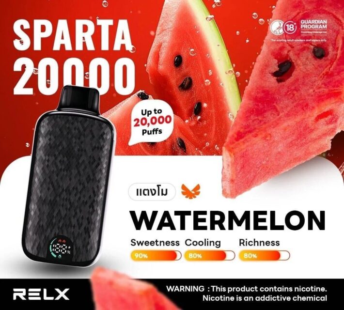 Relx Sparta 20000 Puffs - vapepod68.com